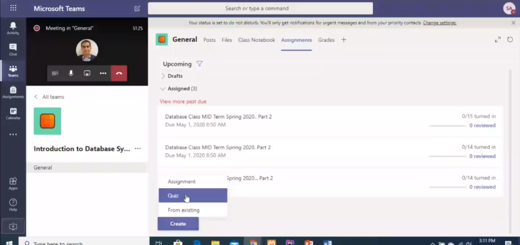 Online Training session on Microsoft Teams - Muhammad Ali Jinnah University